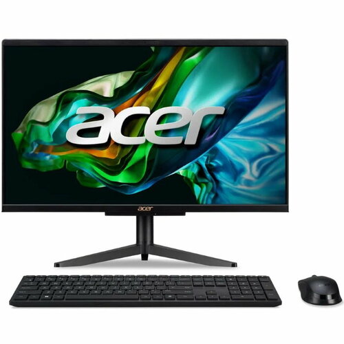Моноблок Acer Aspire C22-1610 21.5 Full HD N100 (0.8) 8Gb SSD256Gb UHDG CR noOS WiFi BT 65W клавиатура мышь Cam черный 1920x1080 (DQ. BL7CD.002)