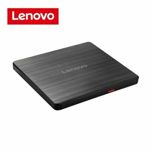DVD привод внешний, оптический DVD-RW Lenovo DB65 черный USB 2.0 RTL