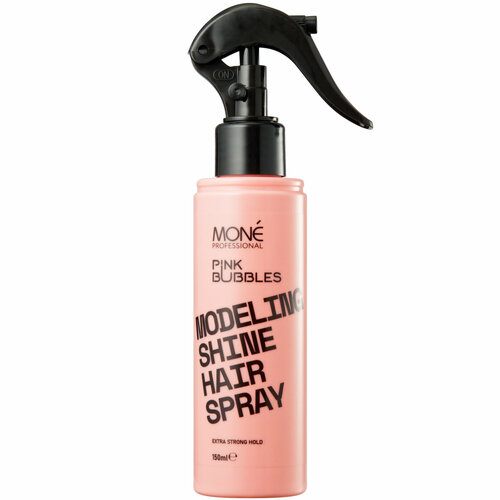 MONE PROFESSIONAL Modeling Shine Hairspray Моделирующий спрей экстрасильной фиксации, 150мл