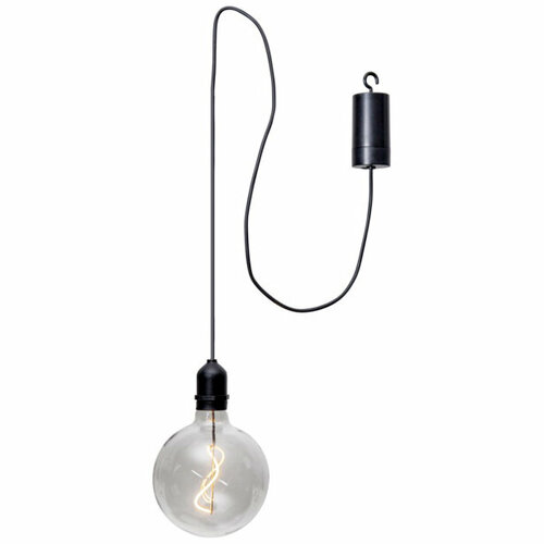 Star Trading Подвесной светильник-шар McGonagall 18*11 см с филаментной LED лампой, на батарейках, IP44 857-30