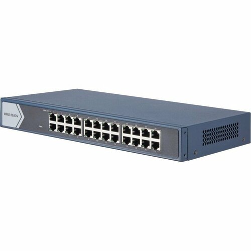 Коммутатор Hikvision DS-3E0524-E(B) 24G неуправляемый