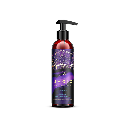 Шампунь парфюмированный для волос и тела MAGIC 5 ELEMENTS 250 мл. без сульфатов и силиконов