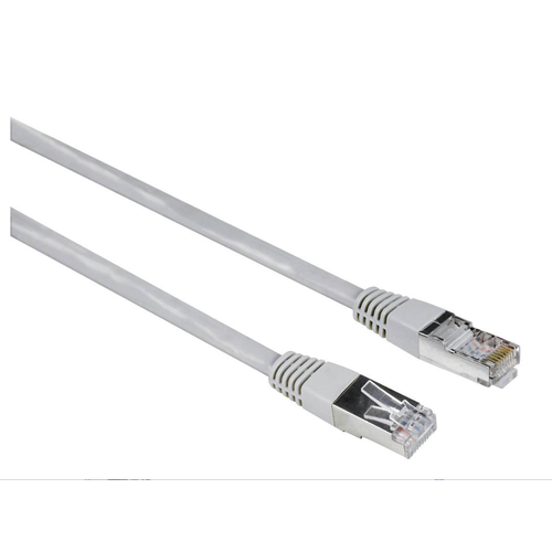 Патч-корд Hama H-200915 UTP cat5E solid 1.5м серый RJ-45 (f)-RJ-45 (m)