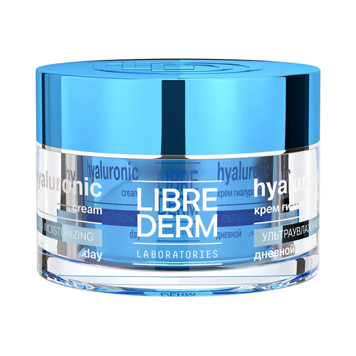 Librederm Hyaluronic Ultra Moisturizing Day Cream for Dry Skin Гиалуроновый крем ультраувлажняющий дневной для сухой кожи, 50 мл