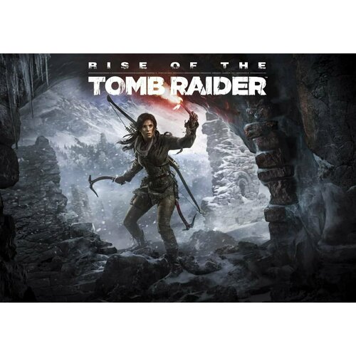 Плакат, постер на бумаге Rise of the Tomb Rider. Размер 42 х 60 см