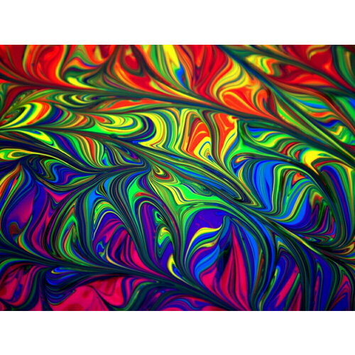 Плакат, постер на холсте Abstraction/Абстракция/искусство/арт/абстракция/творчество. Размер 21 на 30 см