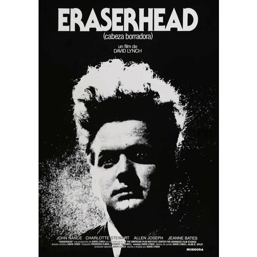 Плакат, постер на бумаге Голова-ластик (Eraserhead, 1977г). Размер 60 х 84 см