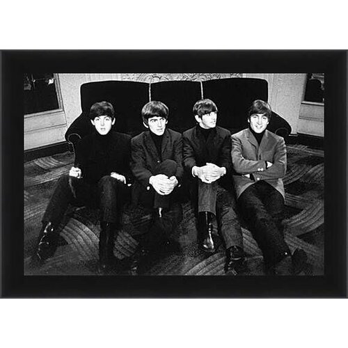 Плакат, постер на бумаге The Beatles-Битлз. Размер 60 х 84 см