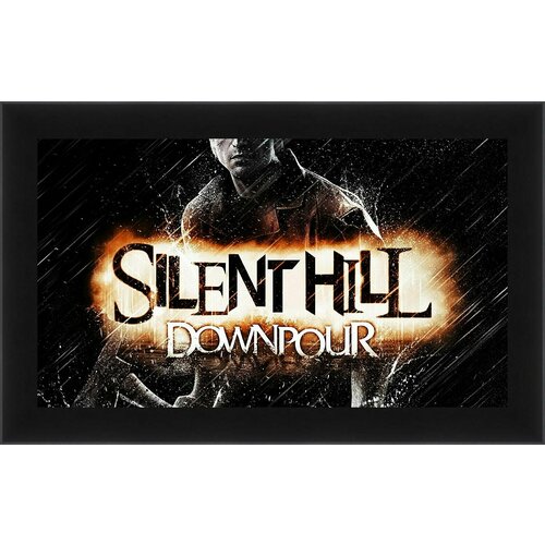 Плакат, постер на холсте Silent Hill. Размер 42х60 см