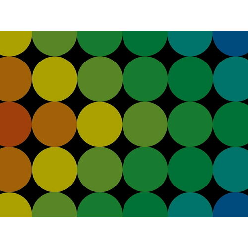 Плакат, постер на бумаге Abstraction/Абстракция: Круги/искусство/арт/абстракция/творчество. Размер 21 на 30 см