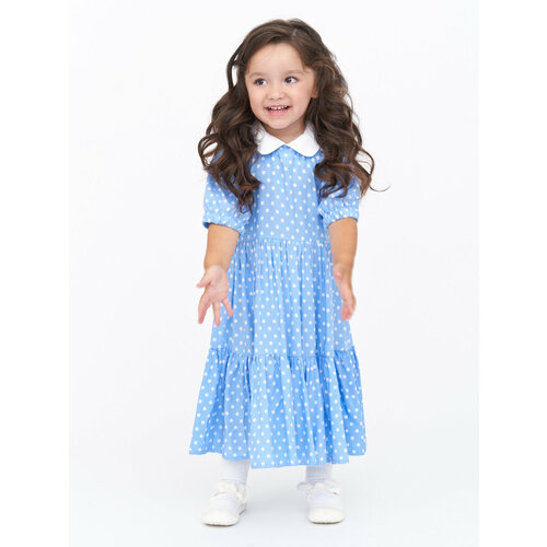 Школьное платье Prime Baby, размер 98-104, голубой