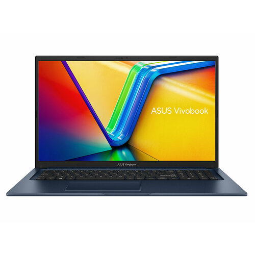 Ноутбук ASUS VivoBook 17 X1704ZA-AU333 90NB10F2-M00DH0 (17.3", Core i3 1215U, 8 ГБ/ SSD 512 ГБ, UHD Graphics) Синий