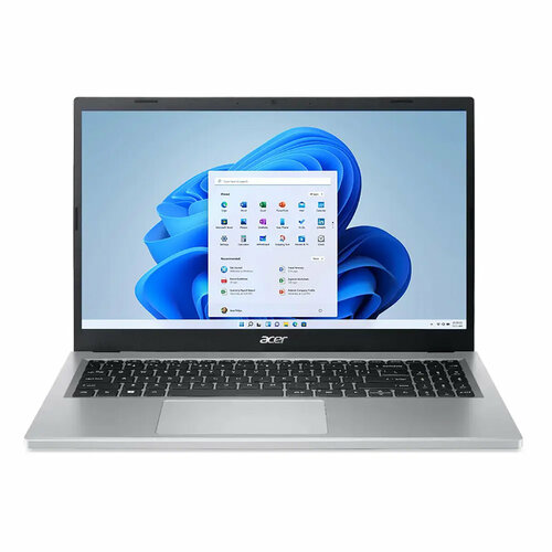 Ноутбук Acer Extensa 15EX215-33 Intel N100/8Gb/SSD256Gb/15,6"/FHD/IPS/noOS/Silver (NX. EH6CD.0090)