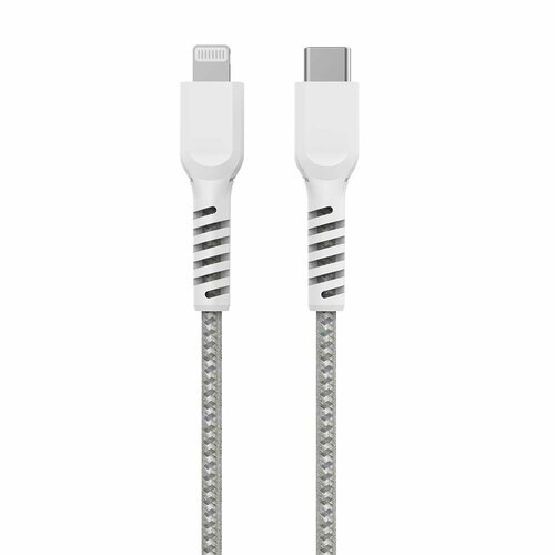 USB-кабель Lyambda, Type-C/Lightning, 3A, 0,5м, белый LCL05-WH