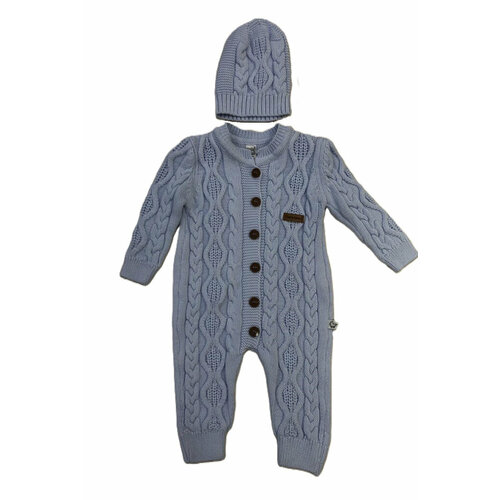 Комплект одежды BabyTime, размер 56, голубой