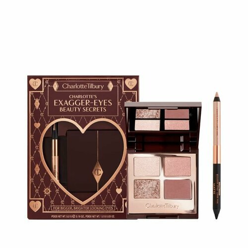 Charlotte Tilbury Набор тени+карандаш Charlotte s Exagger-Eyes Beauty Secrets