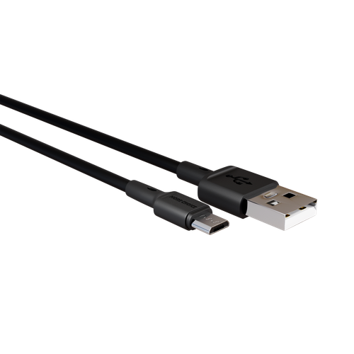 Дата-кабель USB 2.0A для micro USB More choice K19m TPE 1м Black