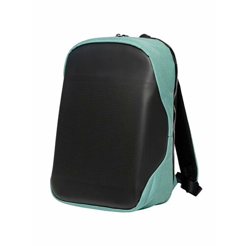 Рюкзак PICANO c LED дисплеем 17" голубой, 38x27x12 см, 900 грамм