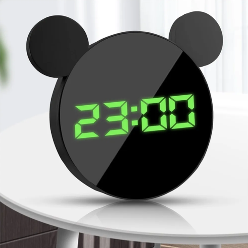 Настольные часы Микки Маус, Цифровой светодиодный будильник, Электронные часы