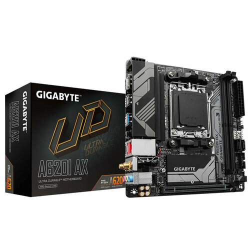 Материнская плата Gigabyte A620I AX (AM5, mini-ITX)