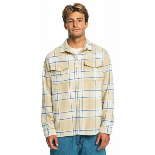 Рубашка Quiksilver, размер L, бежевый