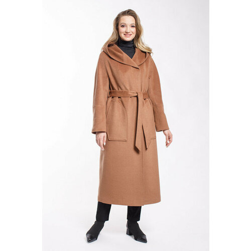 Пальто  Modetta Style, размер 42, бежевый