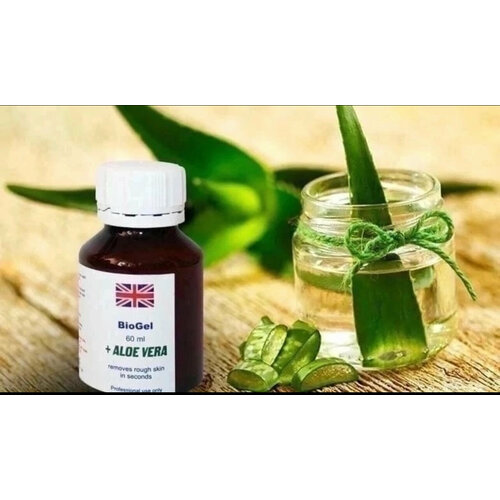 Кератолик биогель жидкое лезвие для кожи ног, педикюра BioGel + ALOE VERA 60 мл