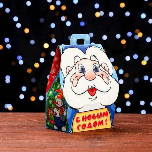 Подарочная коробка "Дедушкино счастье" 12 х 8,5 х 17,5 см (комплект из 35 шт)