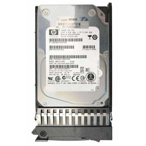 Жесткий диск HP CA07069-B20100CP 146Gb SAS 2,5" HDD