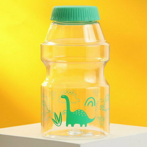 Бутылка для воды "Динозаврик", 480 мл