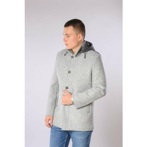 Пальто Formenti, размер 52 XL, серый