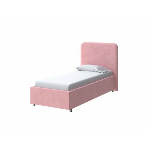 PROxSON Кровать Олаф (Ткань: Велюр Casa Жемчужно-розовый) 90x200