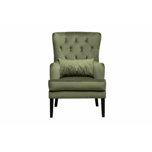 Кресло Rimini велюровое зеленое RIMINI-1K-ЗЕЛЕНЫЙ Colton 008-ZEL RIMINI-Colt008