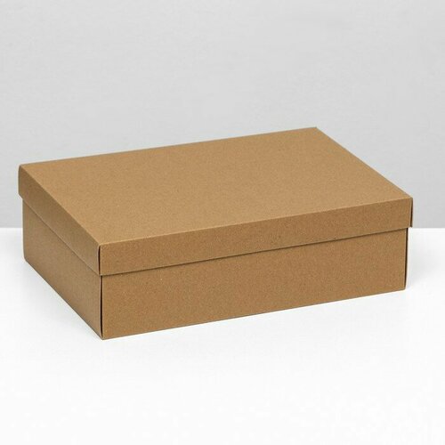Коробка складная, крафт, 30 х 20 х 9 см(5 шт.)