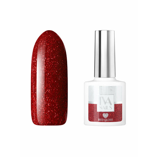 Гель-лак IVA nails, Red Gloss №3
