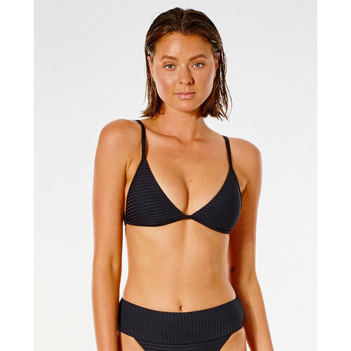 Купальник RIP CURL Купальник верх; Ж; PREMIUM SURF BANDED FIXED TRI; цвет 0090 BLACK; размер S-M, размер S, черный