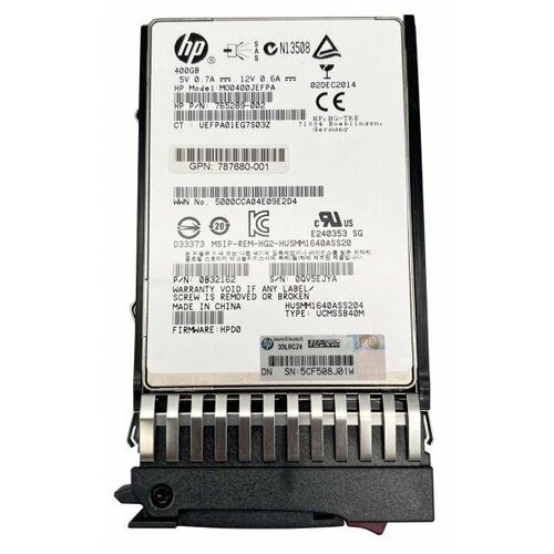 Жесткий диск HP 741153-B21 400Gb SAS 2,5" SSD