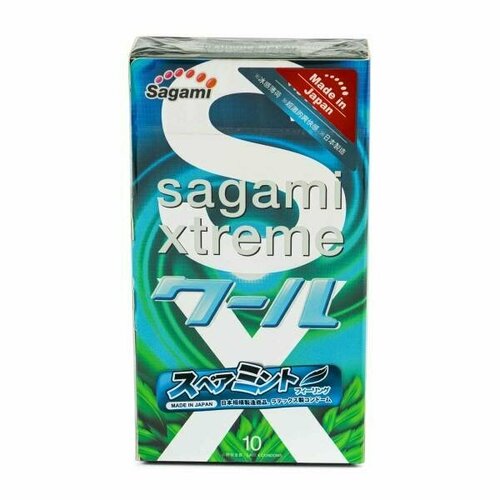 Sagami Презервативы Sagami Xtreme Mint 10 шт.