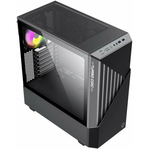 Корпус ATX GameMax Contac COC BG Без БП чёрный