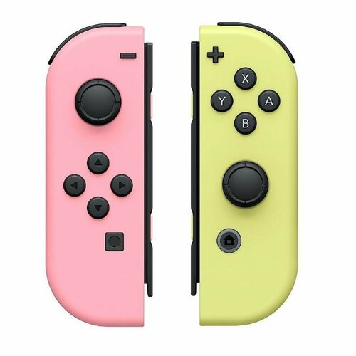 Геймпады Joy-con для Nintendo Switch розовый желтый цвет 22