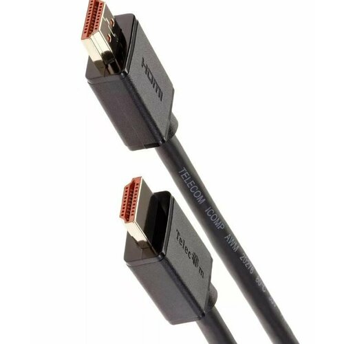 Кабель HDMI-19M --- HDMI-19M ver 2.0+3D/Ethernet ,2m Telecom