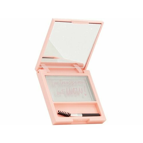 Набор для укладки бровей: мыло для фиксации и щеточка Essence brow styling soap set
