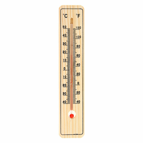 Vetta термометр деревянный классик малый, блистер, 20х4см