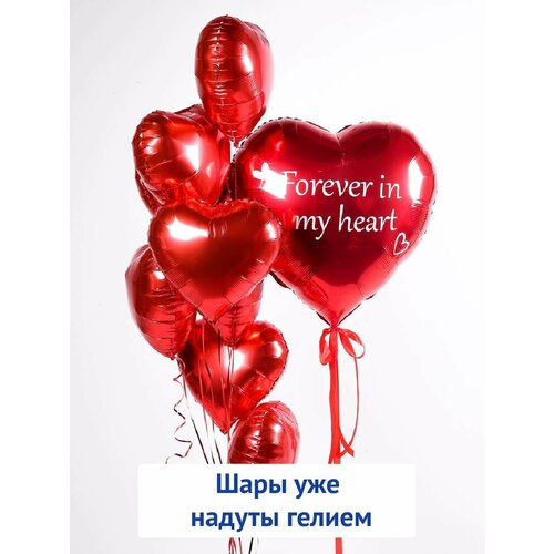 Набор воздушных шаров с гелием "Любовь навсегда"
