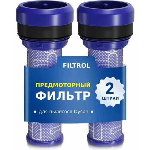 HEPA фильтр 2 шт. для пылесоса Dyson тип 923413-01 серия DC30, DC33, DC37, DC39, DC41, DC41С, DC39i, DC39 Animal