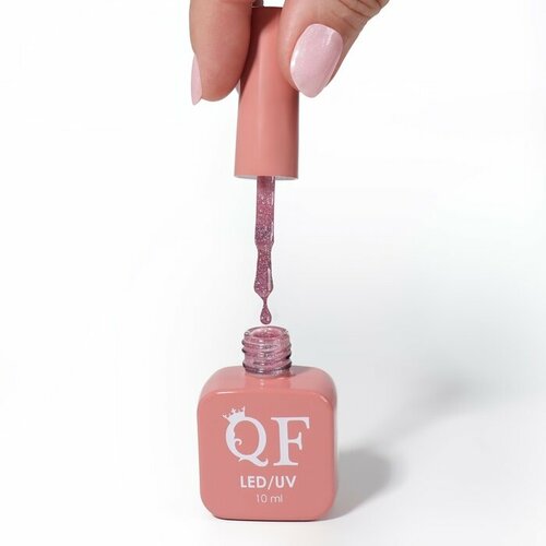 Queen fair Гель лак для ногтей «NUDE COLOR GLOW», 3-х фазный, 10 мл, LED/UV, цвет (27)