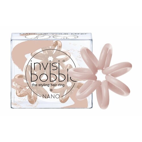 Набор из 3 резинок для волос Invisibobble Beauty Collection Nano Make-Up Your Mind