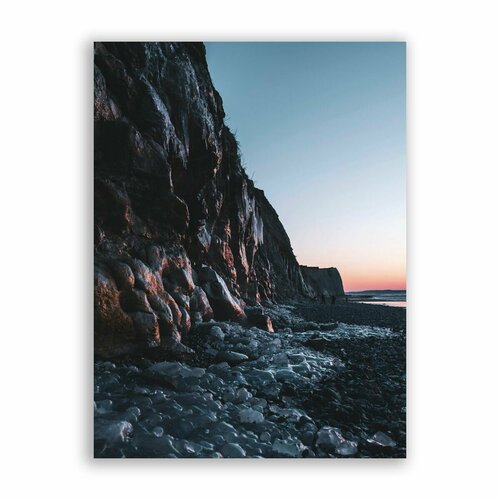 Постер, плакат на бумаге / Природа Франции - Море / Размер 30 x 40 см