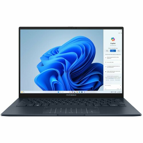 Ноутбук ASUS Zenbook 14 OLED UX3405MA-PP239W Intel Core Ultra 7 155H 3800MHz/14"/2880x1800/16GB/1024GB SSD/Intel Arc Graphics/Wi-Fi/Bluetooth/Windows 11 Home (90NB11R1-M00AB0) Blue