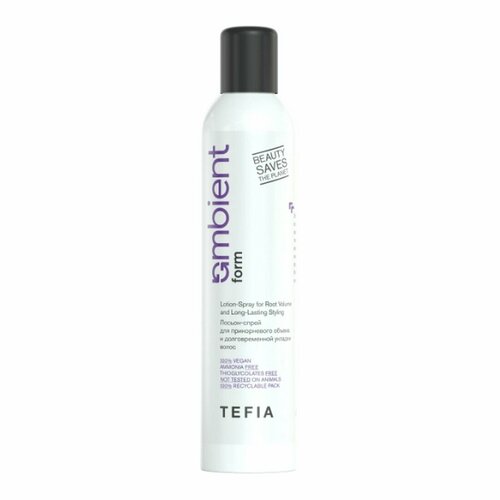 TEFIA Ambient Лосьон-спрей для прикорневого объема и укладки волос / Form Lotion-Spray for Root Volume and Long-Lasting Styling, 250 мл